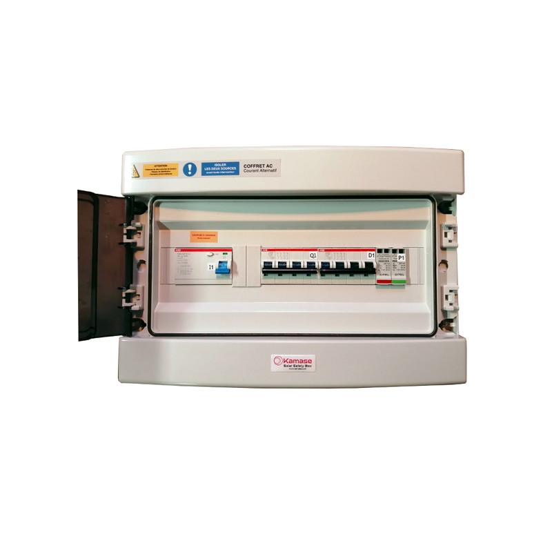 Coffret AC 11kW triphasé pour installation photovltaïque